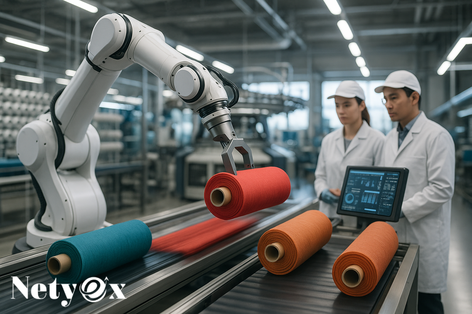How Robotics Are Changing Textile Manufacturing - Netyex